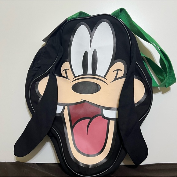 Disney | Bags | Disney Goofy Big Face Canvas Tote Walt Disney World Nwt ...
